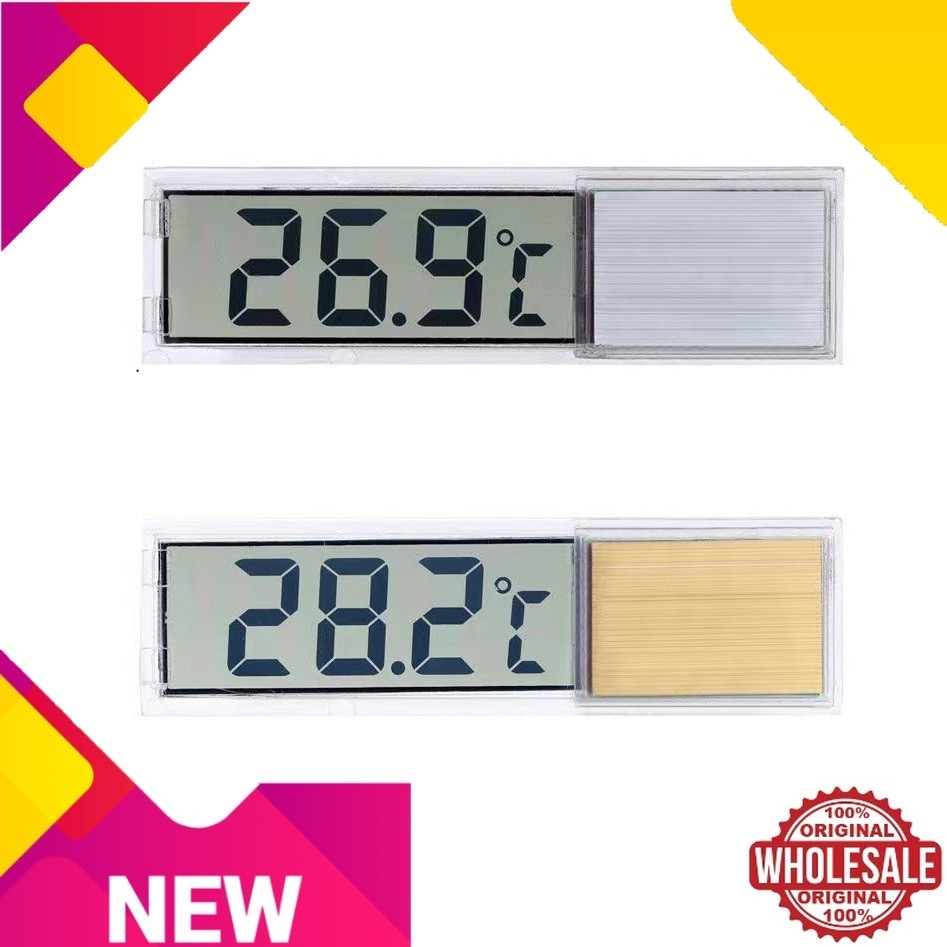 AQUARIUM MALL DIGITAL FISH TANK THERMOMETER ELECTRONIC WATER LED ENERY SAVING TEMPERATURE ...