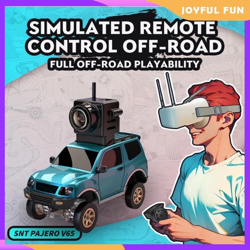 Kereta control Sniclo Wireless Immersion FPV Remote Control Car Rc Four ...