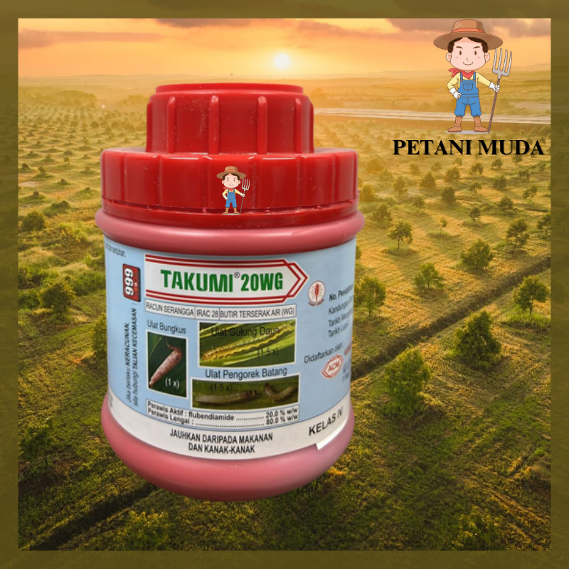 [ORIGINAL] 250g TAKUMI 20WG ACM RACUN SERANGGA / RACUN ULAT FLUBENDIAMIDE 20% | Shopee Malaysia