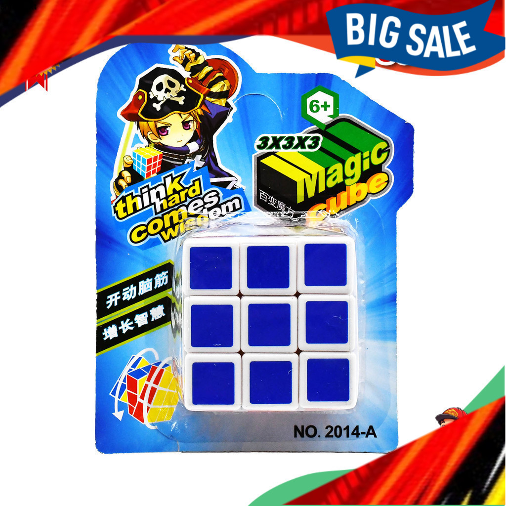 Kiub Rubik, 3x3x3 Magic Cube/Rubik's Cube | Shopee Malaysia