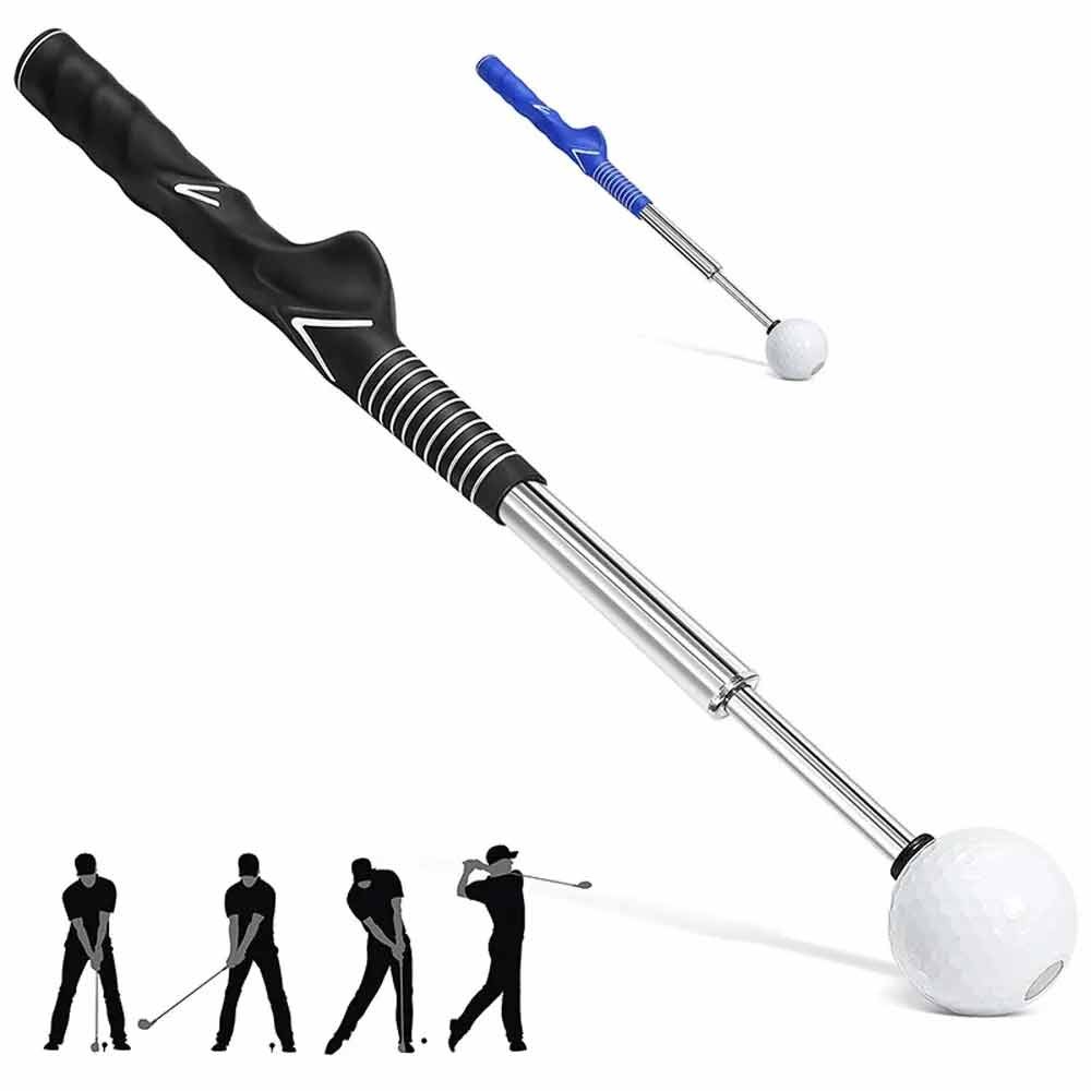 Golf Swing Practice Stick Telescopic Golf Swing Trainer Golf Swing ...