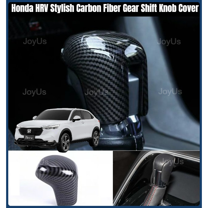 Honda HRV (2022-2025) Stylish Carbon Fiber Gear Shift Knob Cover ...