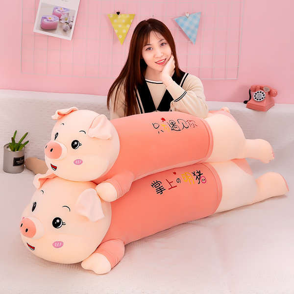 bantal peluk bantal Cute Long Pillow Pillow Girl Side Sleeping Clip Leg ...