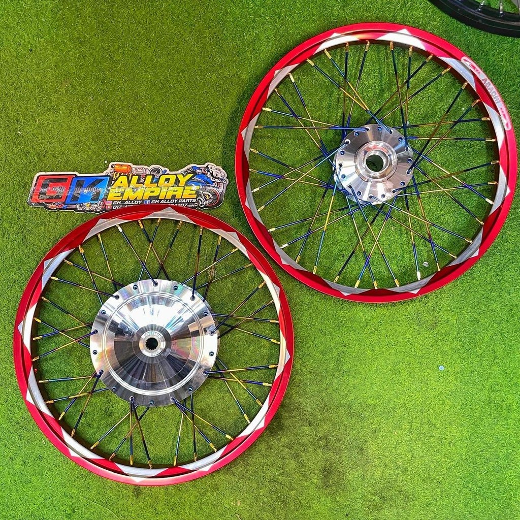 SET RIM ALLOY EGO , NOUVO S, AVANTAZ, SOLARIZ, EGO LC SIZE RIM 17 x 1. ...