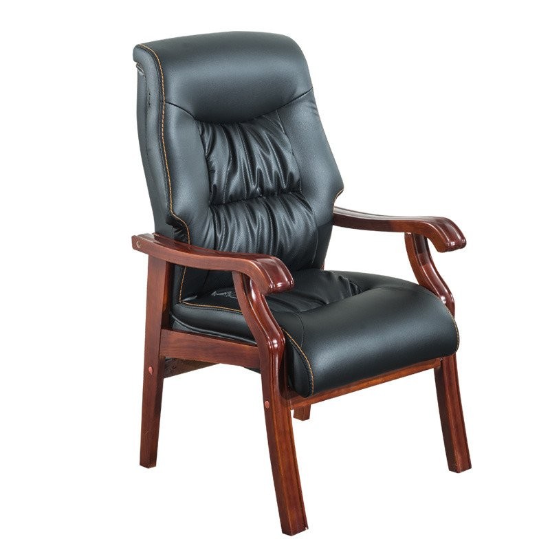 Solid Wood Computer Chair Household Office Chair Conference Chair ...