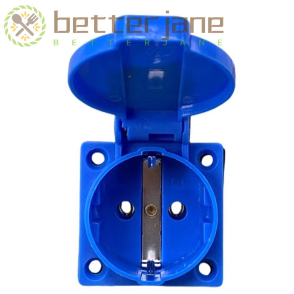 BETTER-JANE EU Male Plug, Rewireable 2Pin Female Schuko, Detachable ...