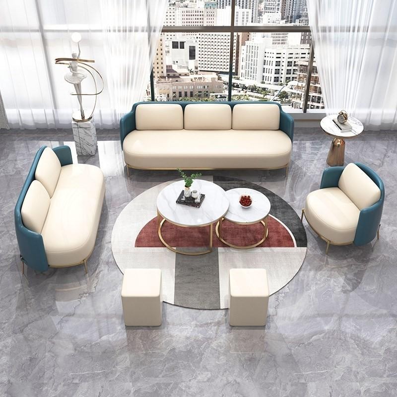 I1 Kerusi Meja Sofa Pejabat Kulit Seni Ruang Rehat Perniagaan Ruang ...