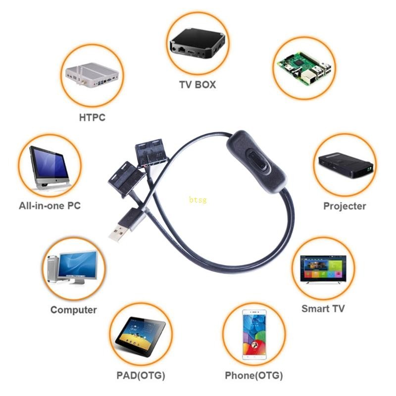 BT USB To 4Pin Power Cable With Voltage Boost To 12V Optional Cord Fast ...