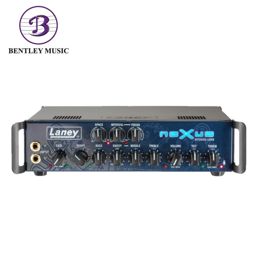 Laney Nexus-SLS 500-watt Ultra-compact Professional Bass Amplifier Head ...