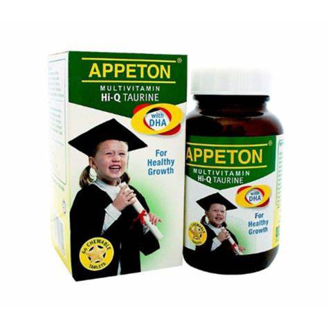 Appeton Multivitamin 60's Chewable Tablets (Lysine/Hi-Q Taurine ...