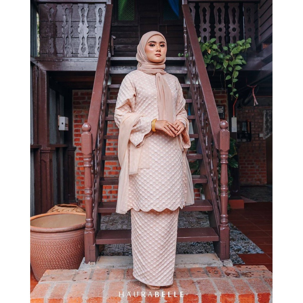 HAURABELLE SENTOHAN RAYA BAYU KURONG BROCADE KAIN LIPAT BATIK BAJU RAYA ...