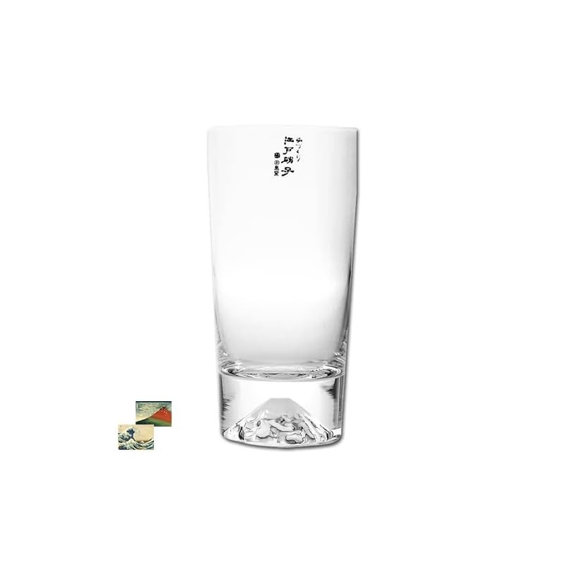 Fuji glass Tajima glass Fuji tumbler glass plain souvenir Grand Prix ...