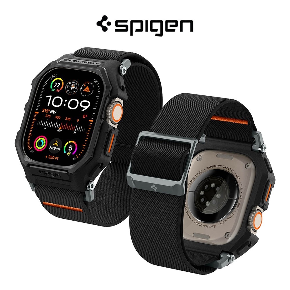 Spigen Apple Watch Case Ultra 2 / 1 (49mm) Lite Fit Pro With Apple ...