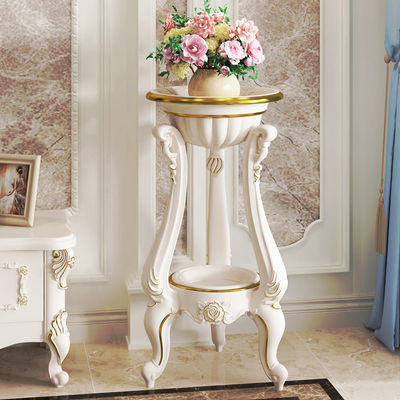 European flower stand balcony flower pot shelf living room flower stand ...