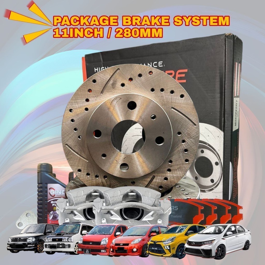 🚨 FULL NEW SET 🚨HONDA ODYSSEY (ODC) DISC BRAKE 11INCH PRICE FOR ...