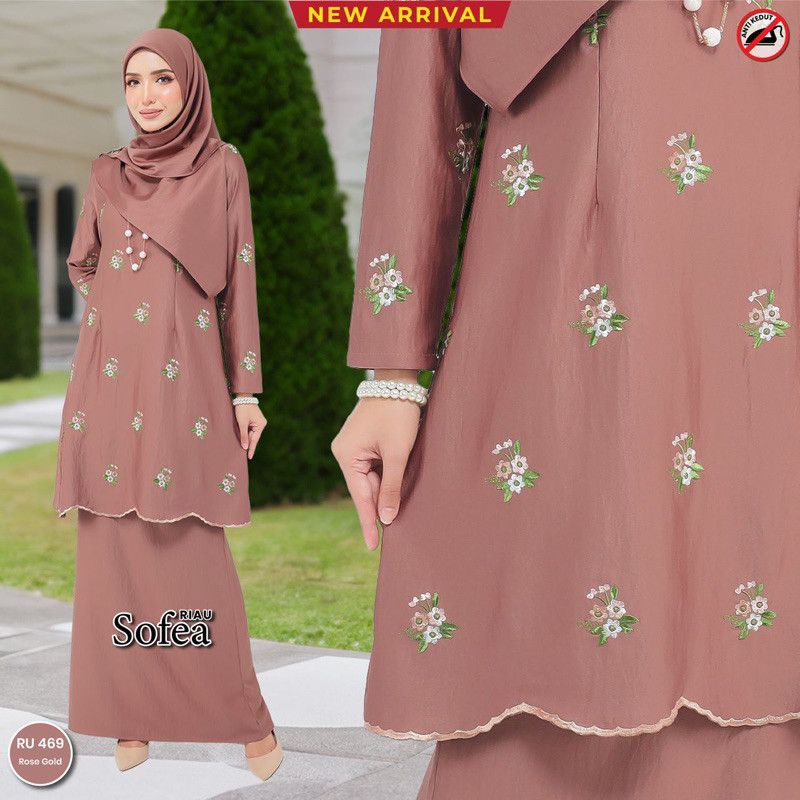 Kurung Riau Sofea Baju Kurung Moden Baju Kurung Riau Sulam Baju Raya ...