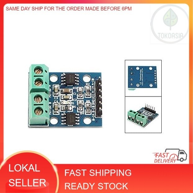 Stepper Motor Dual DC Driver Control H-Bridge Board L9110 L9110S Module Arduino 2.5V-2V 0.8A ...