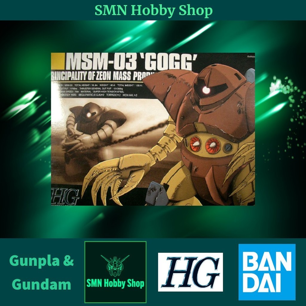 HG 1/144 MSM-03 Gogg 008 Gunpla Gundam Toys Plastic Model Kit [HGUC ...