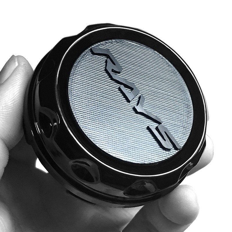 Style 4pcs NEW QUALITY 60mm Sport Rim Rays Wheel Cap Volk Racing Rays ...