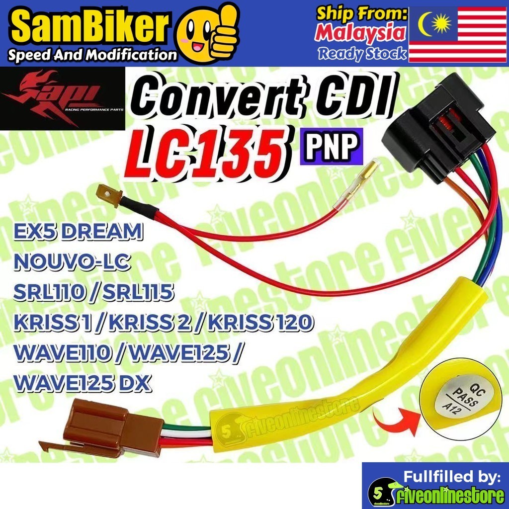 CDI Unit Converter Socket CDI PNP LC135 SRL110 SRL115 KRISS 1 2 ...