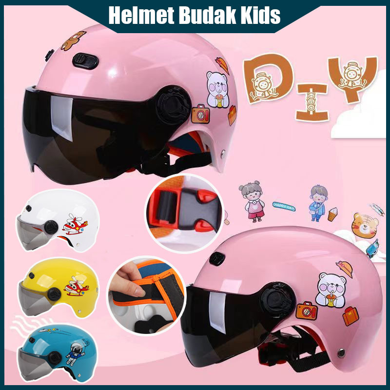 Kids Motorcycle Helmet Motorcycle Helmet Motorcycle Children Security ...