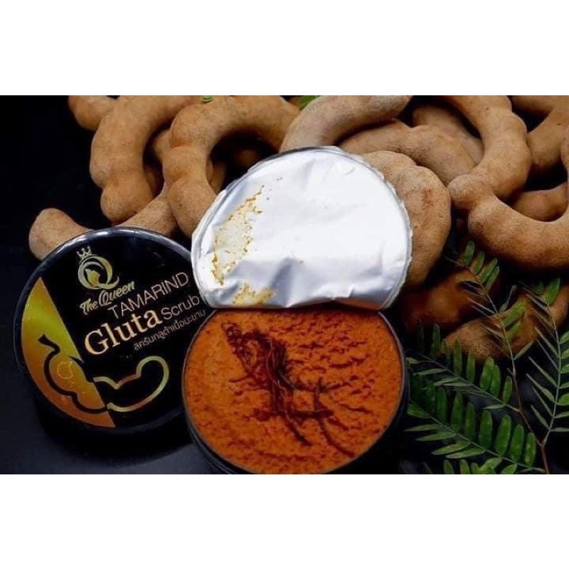 Tamarind gluta scrub the queen scrub tamarind kunyit | Shopee Malaysia
