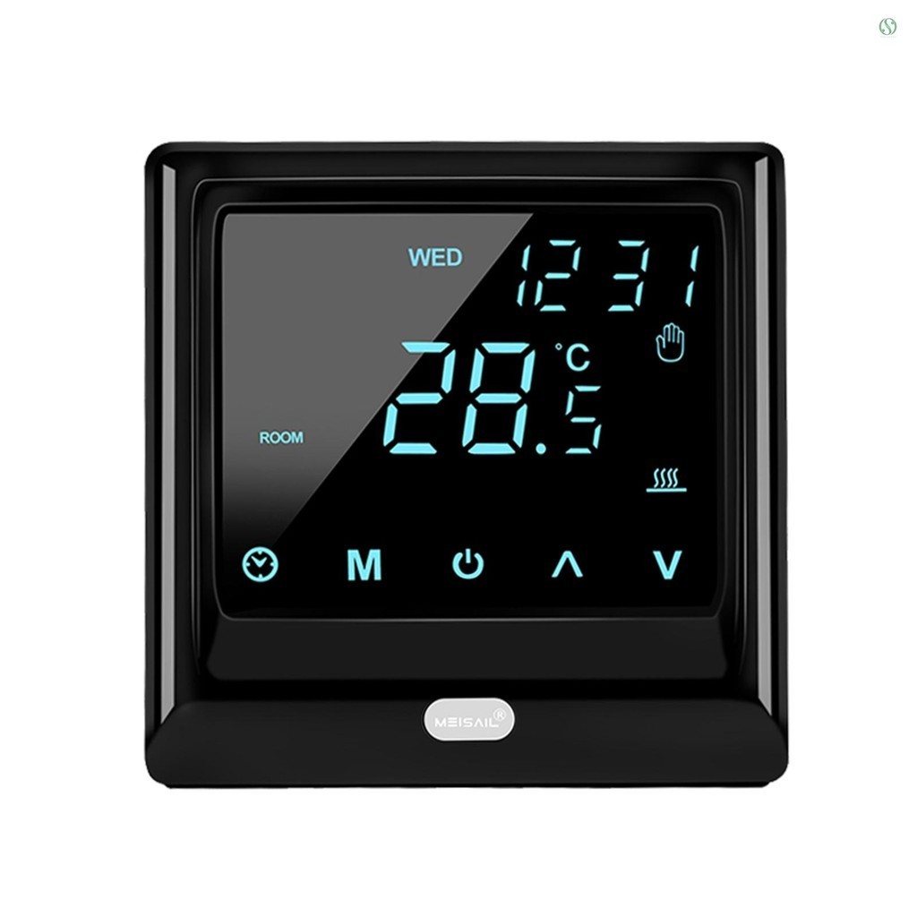 Wi-Fi Smart Thermostat 16A Digital Temperature Controller APP Remote Control Weekly Circulation ...