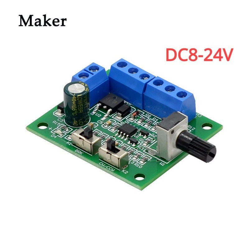 PWM Speed Controller Brushless DC Motor Driver Board Regulator Plate ...