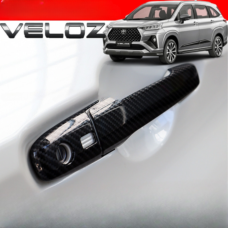 Toyota Veloz Door Handle Cover Carbon Fiber | Shopee Malaysia