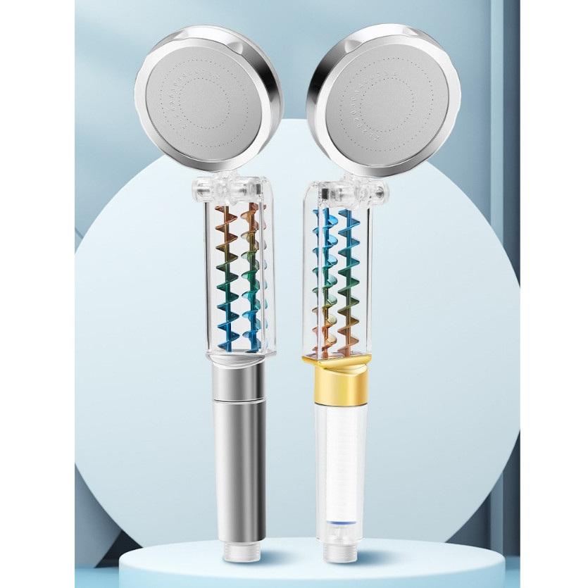 Folding Filter High Pressure Fan Shower Head With Turbo Fan Booster ...
