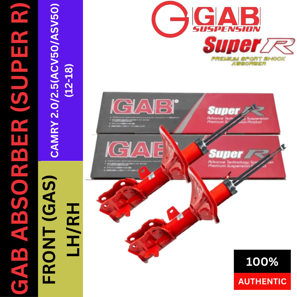Original GAB Super R Absorber - FRONT & REAR GAS CAMRY 2.0/2.5(ACV50 ...