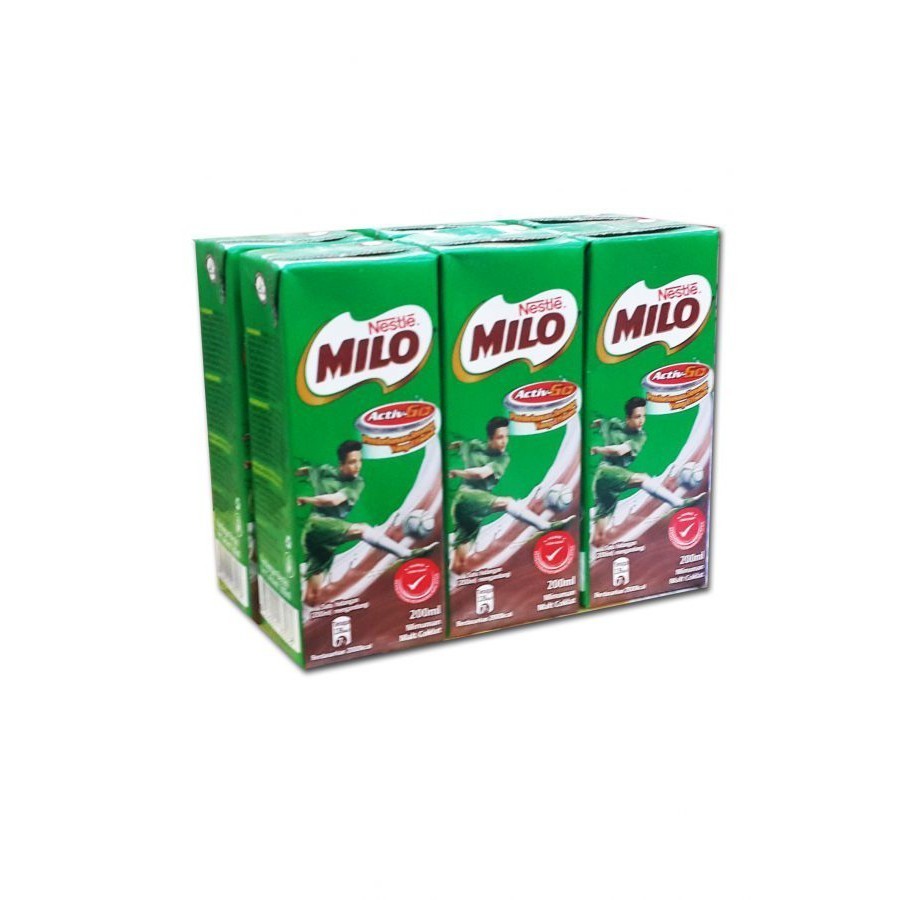 MILO ACTIVGO UHT 200MLx6 | Shopee Malaysia