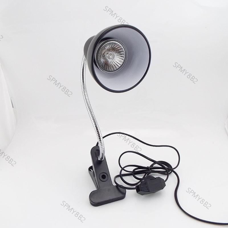 UVA+UVB 220V Reptile Heating E27 Base LED Lamp Deck Holder Tortoises ...