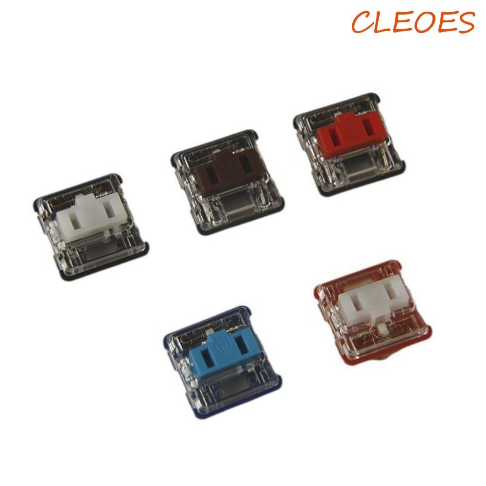 CLEOES Keyboard Low Profile Switch, Acrylic Mini Low RGB Key Keypad ...