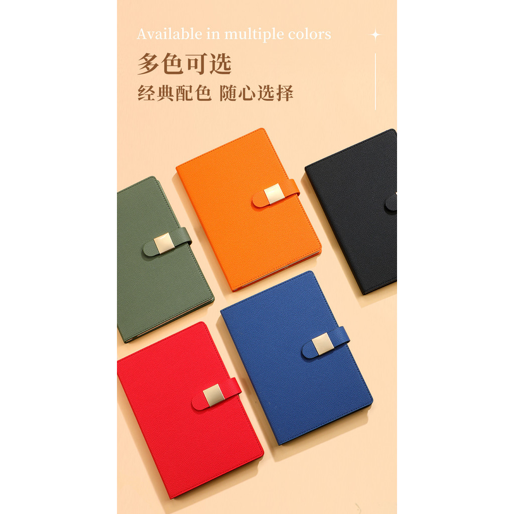Business Notebook Gift Box Set 2024 High-End Signature Diary Work ...