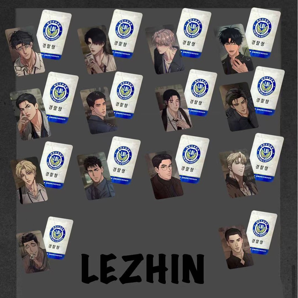 Lezhin Photocard 2025 Desk Calendar Poster Same Style Photocard ...