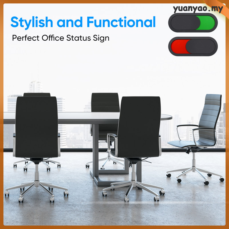 Small Slide Door Sign Conference Room Privacy Slider Door Indicator ...