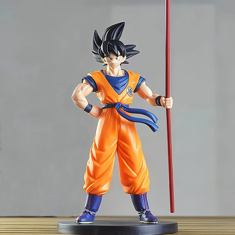 Dragon Ball Hand-Made Anime Model Ornaments Stick Son Goku 20th ...