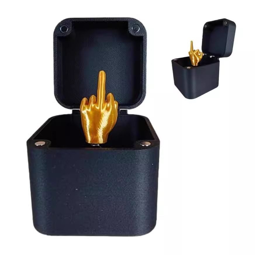 Spoof Middle Finger Box Tricky Props A2.16 | Shopee Malaysia