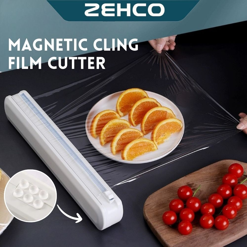 Magnetic Food Packaging Cling Film Cutting Box Cling Film Storage ...