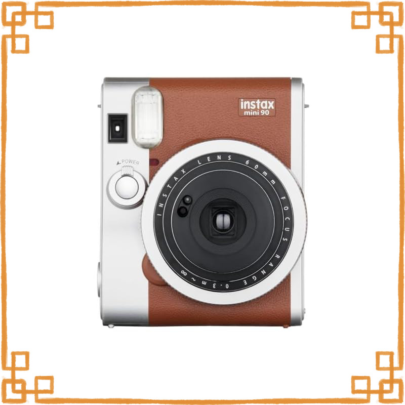 FUJIFILM Instant Camera Cheki instax mini 90 Neo Classic Brown INSTAX ...
