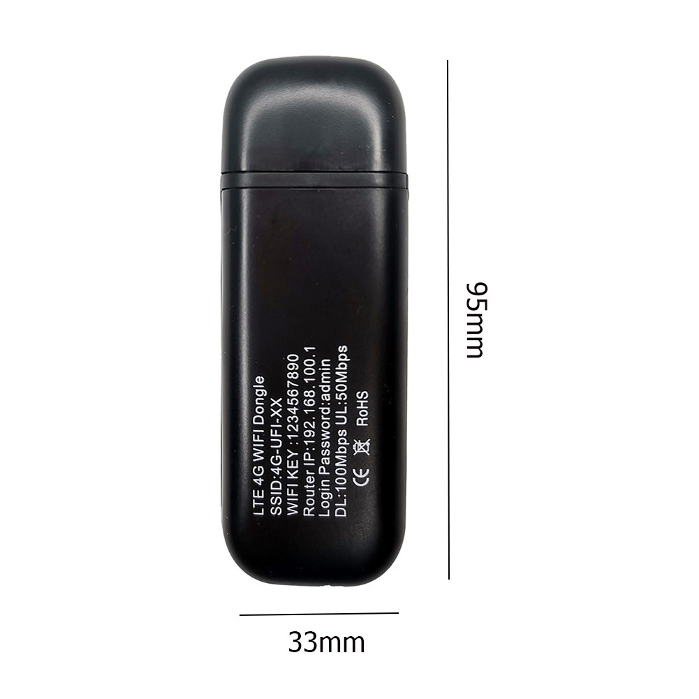 High Speed 4G LTE USB Modem and WiFi Dongle 150Mbps Portable Wireless ...