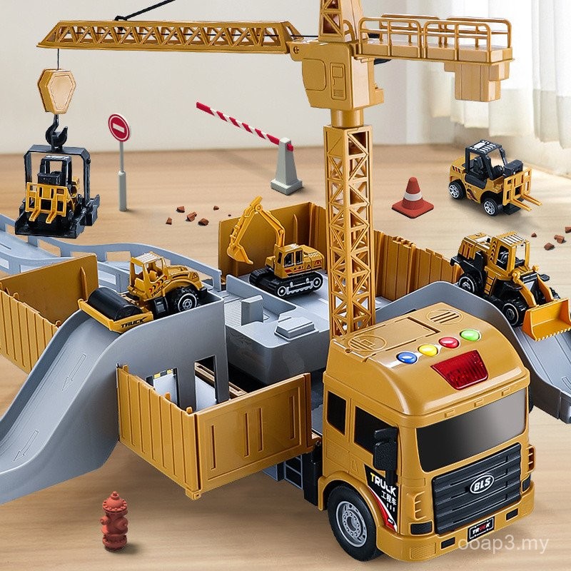 Oversized Children's Container Container Truck Large Engineering ...