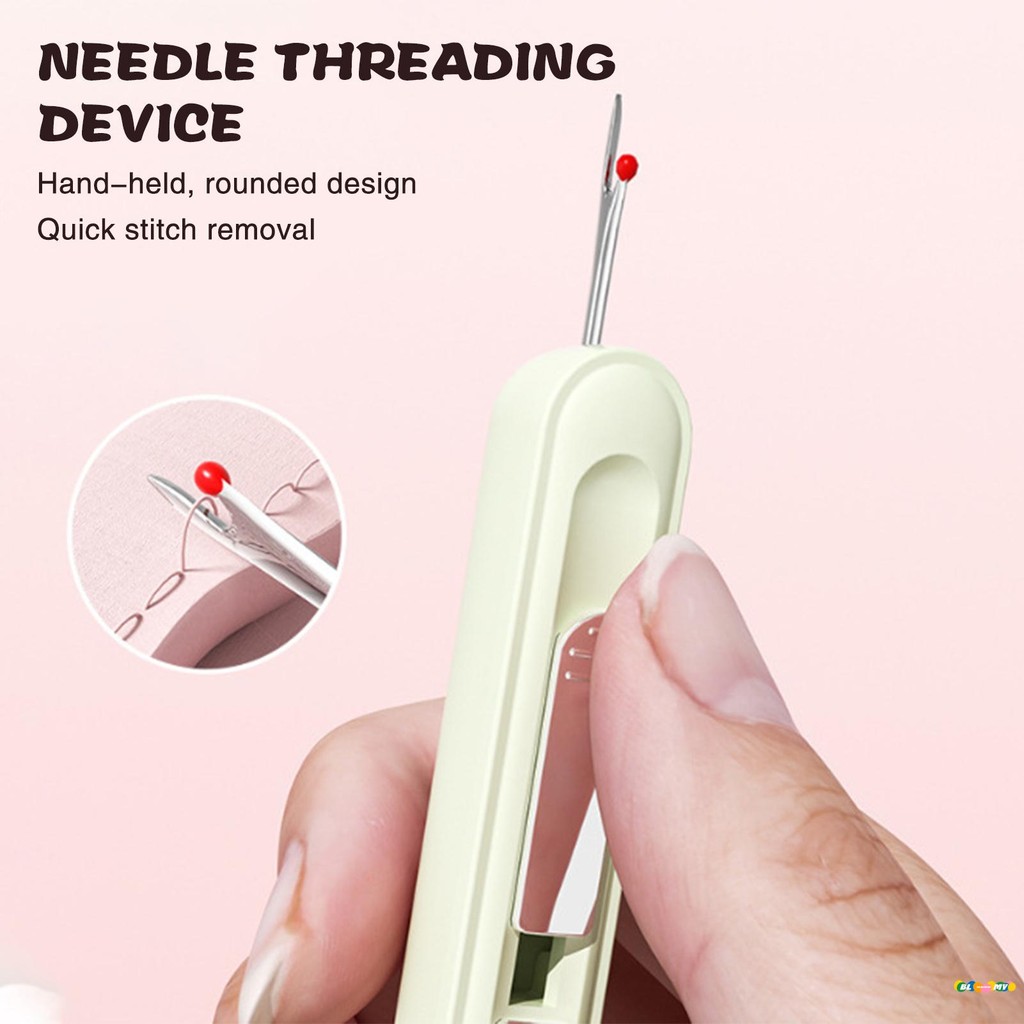 Self-Threading Hand Sewing Needles Seam Ripper Sewing Stitch Thread ...