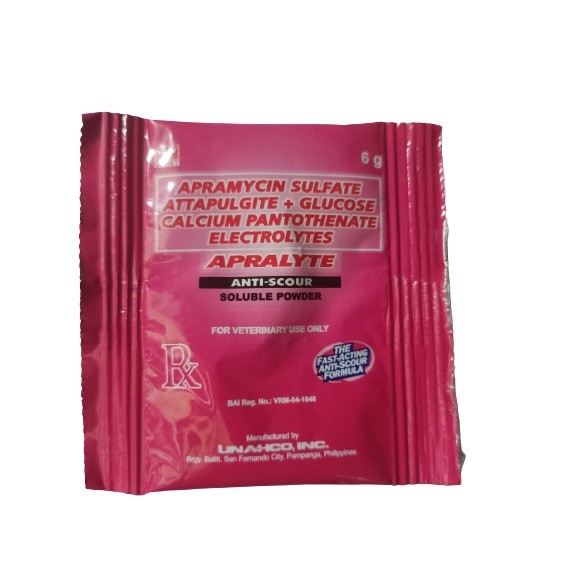 Apralyte Powder 6 grams for animals sold per sachet | Shopee Malaysia