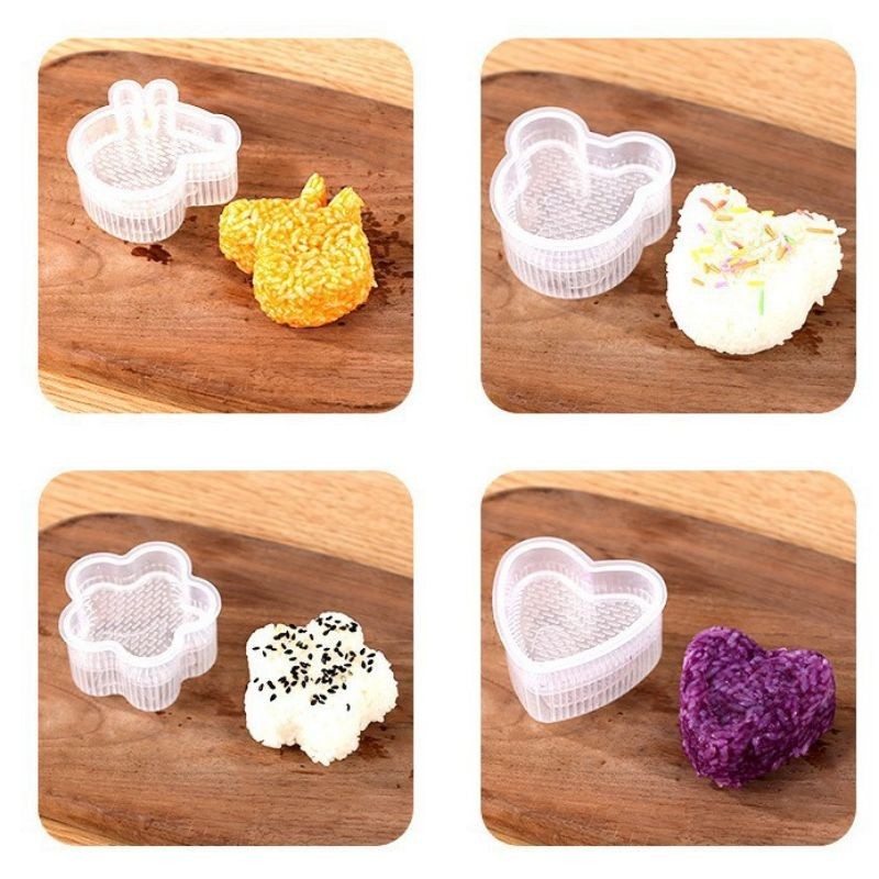 [Ready stock] DIY Sushi Mold Onigiri Rice Ball Food Press Triangular ...