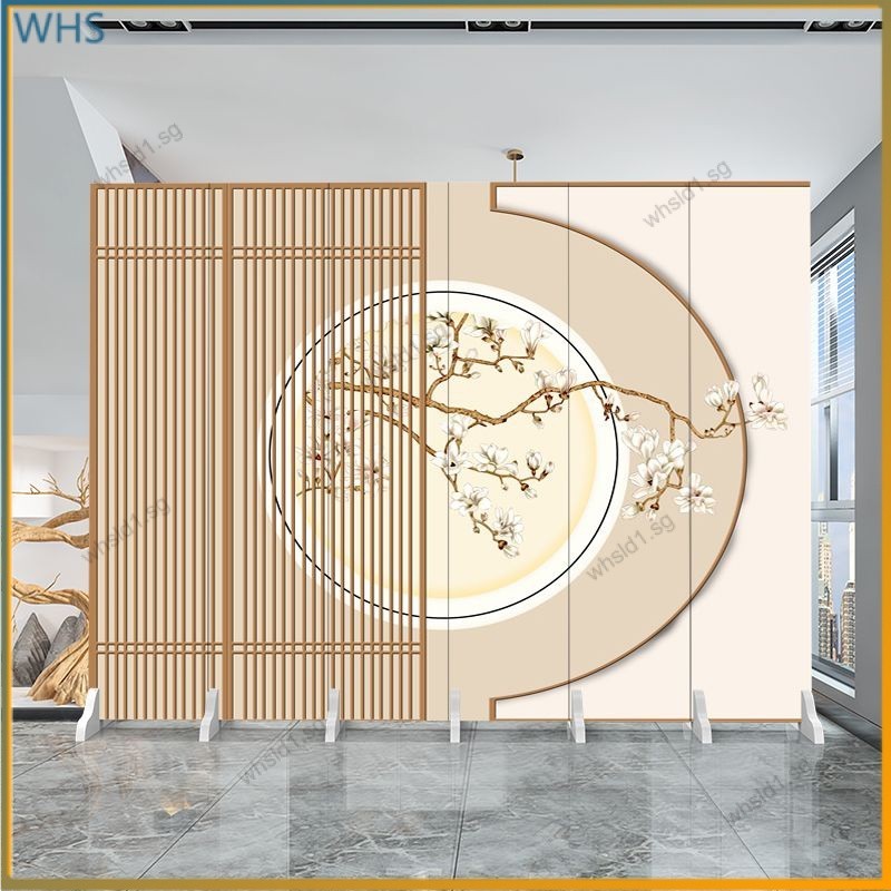 Folding screen partition three-dimensional Chinese ancient style screen ...