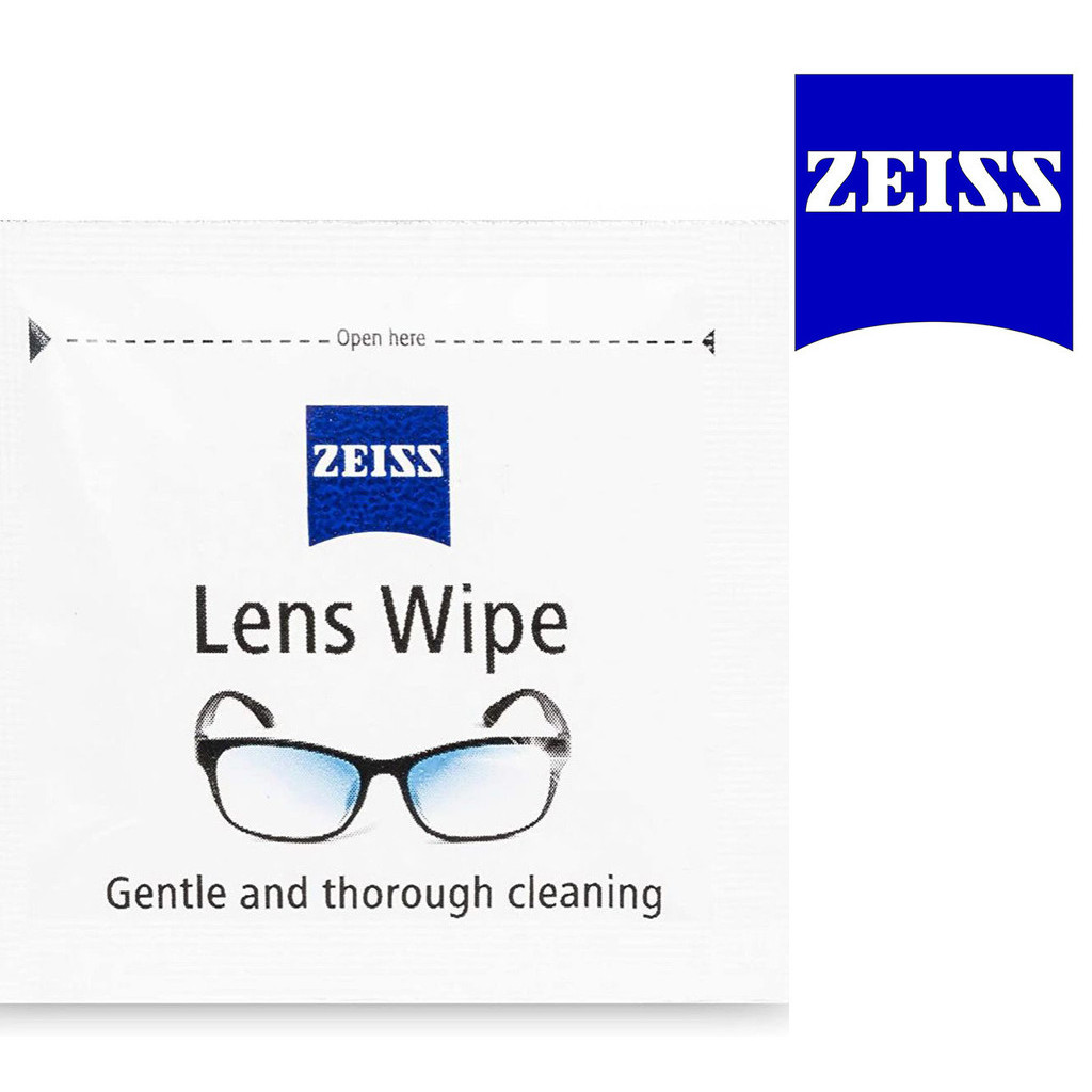 Zeiss Lens Cloth Alcohol-Free Glasses Spectacle Cleaner Wipe Pre ...
