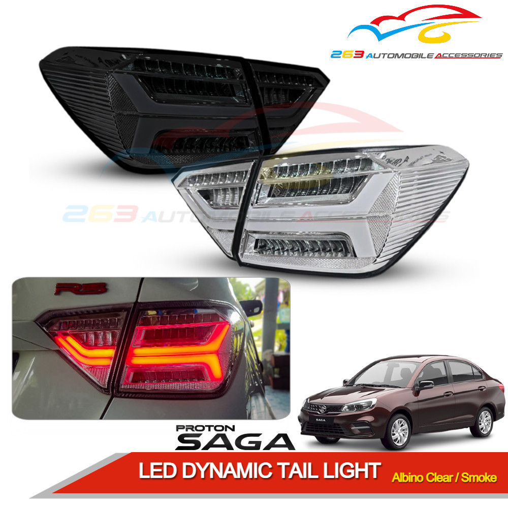 PROTON SAGA 2016-2023 DYNAMIC LED TAIL LAMP REAR LIGHT WITH RUNNING ...