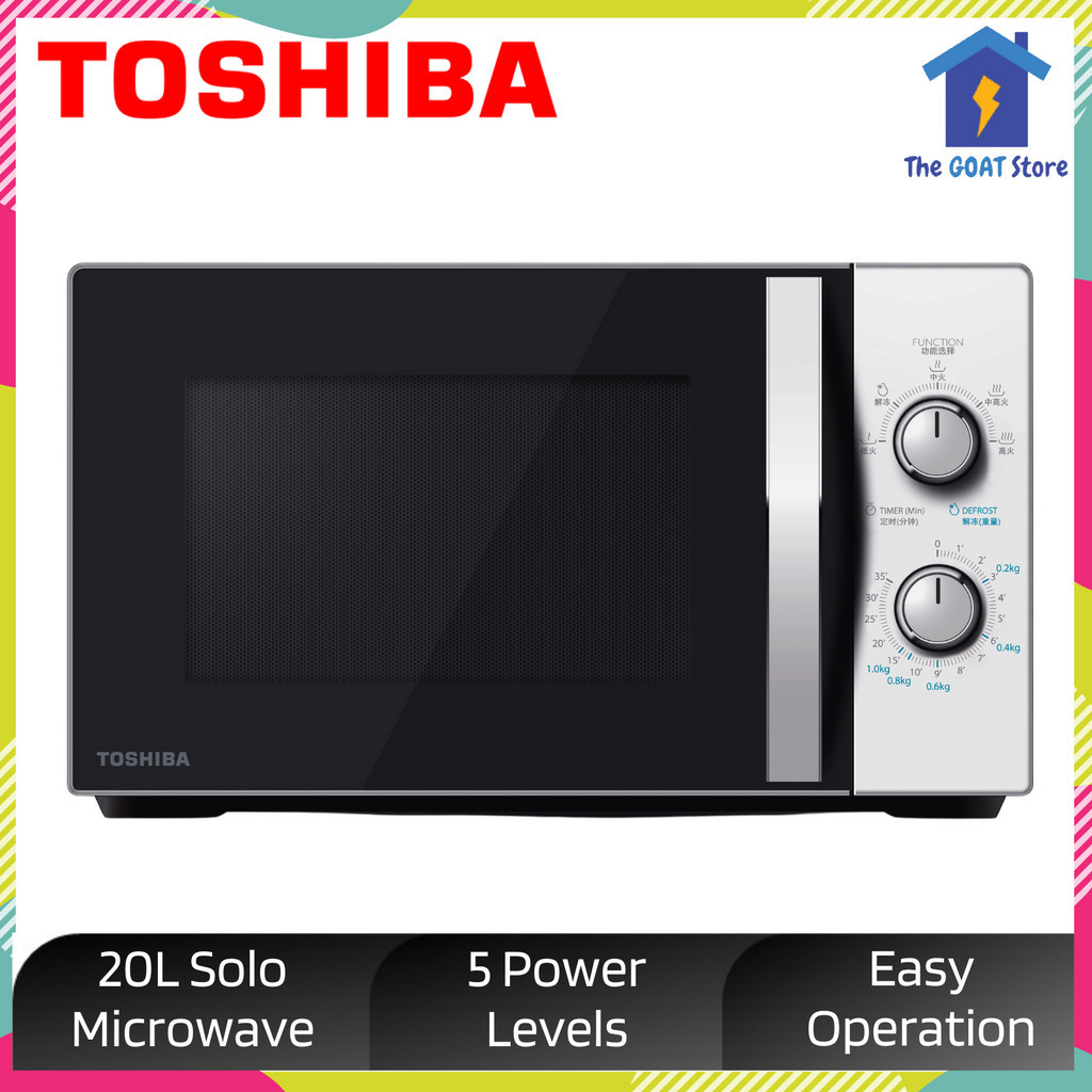 Toshiba Microwave Oven (20L) MWP-MM20P(WH) | Shopee Malaysia